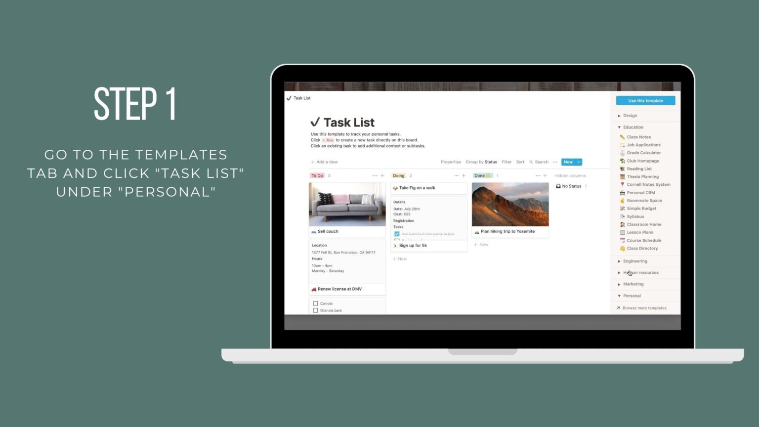 Organization tutorial! How I create my pages on Notion ...